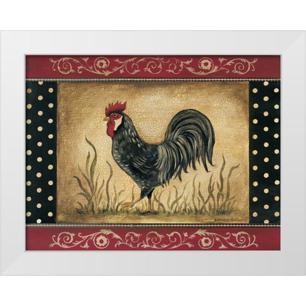 Poloson, Kimberly 24x19 White Modern Wood Framed Museum Art Print ...