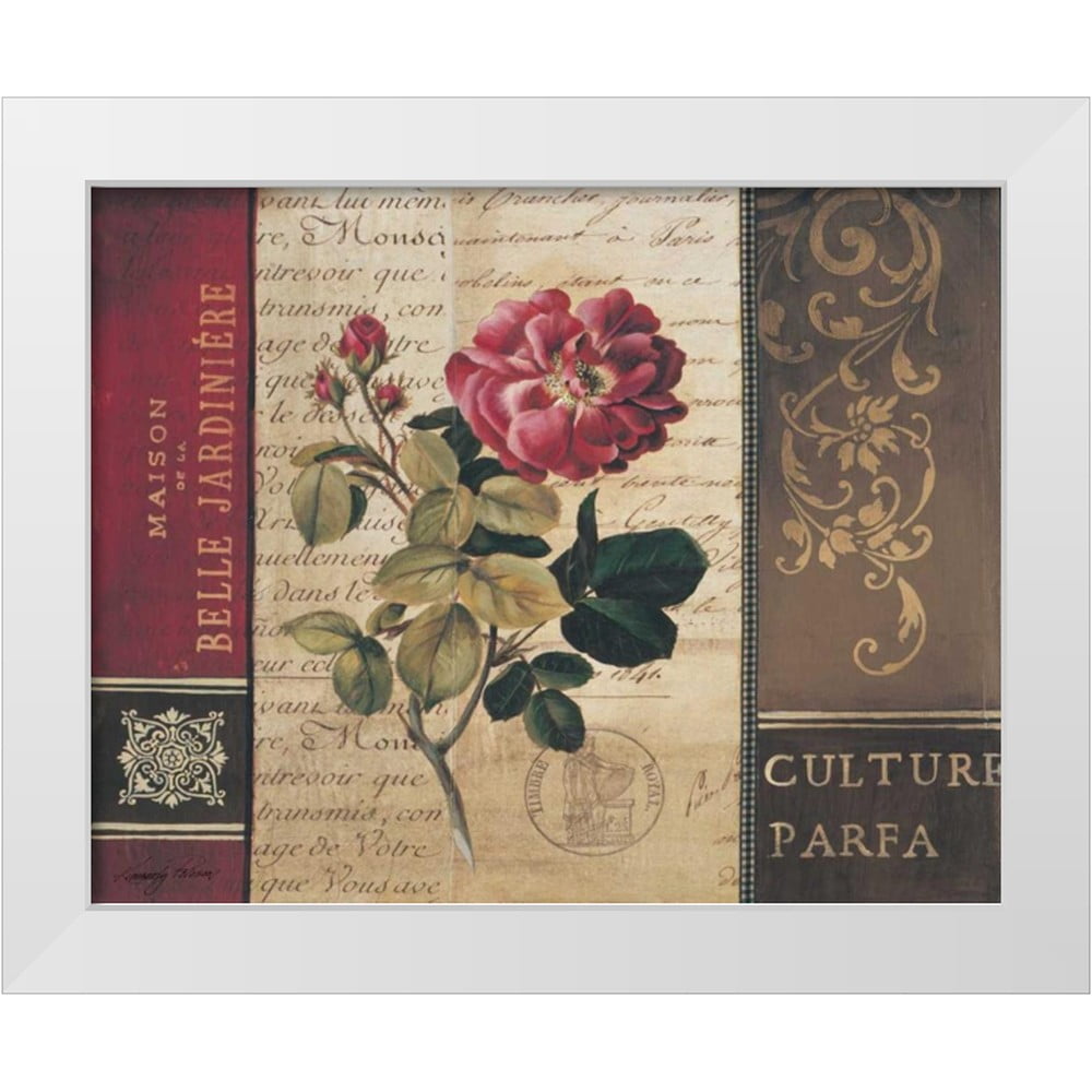 Poloson, Kimberly 24x20 White Modern Wood Framed Museum Art Print ...