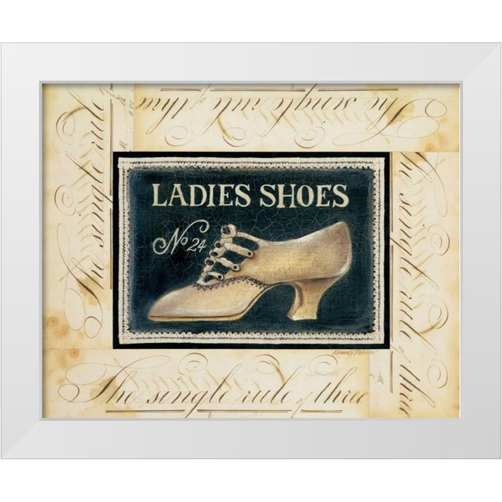 Poloson, Kimberly 31x26 White Modern Wood Framed Museum Art Print ...
