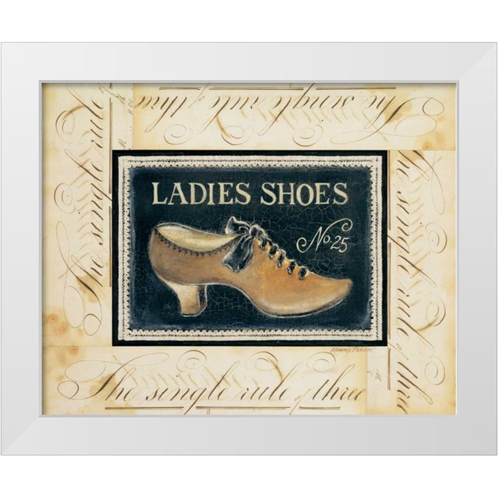 Poloson, Kimberly 31x26 White Modern Wood Framed Museum Art Print ...