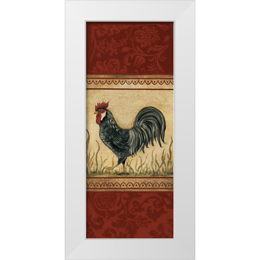 Poloson, Kimberly 8x14 White Modern Wood Framed Museum Art Print Titled ...