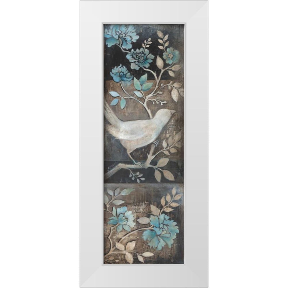 Poloson, Kimberly 9x18 White Modern Wood Framed Museum Art Print Titled ...