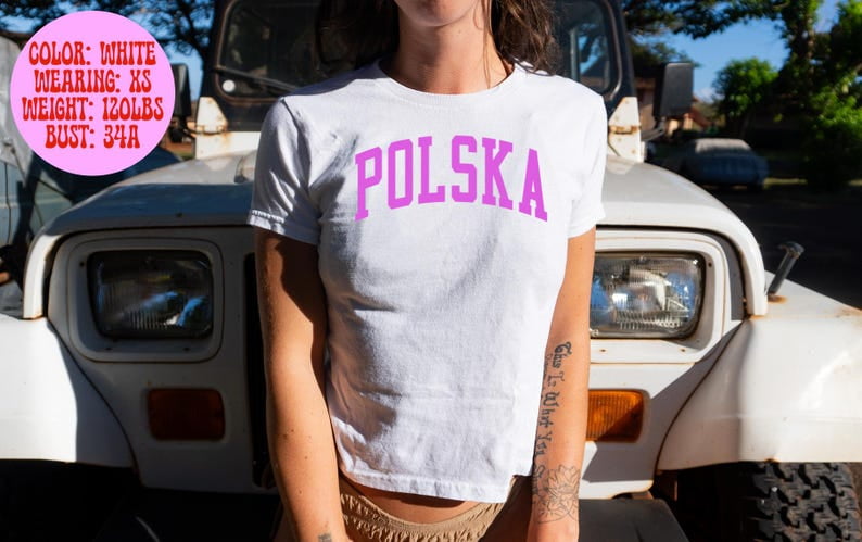 Polska Poland Polish Baby Tee, SNUG FIT, Gifts, Shirt, Tshirt Her ...