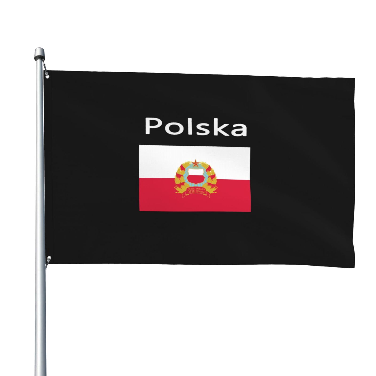 Polska Polish Flag 4x6 Feet Flag Polyester Double Stitched With ...