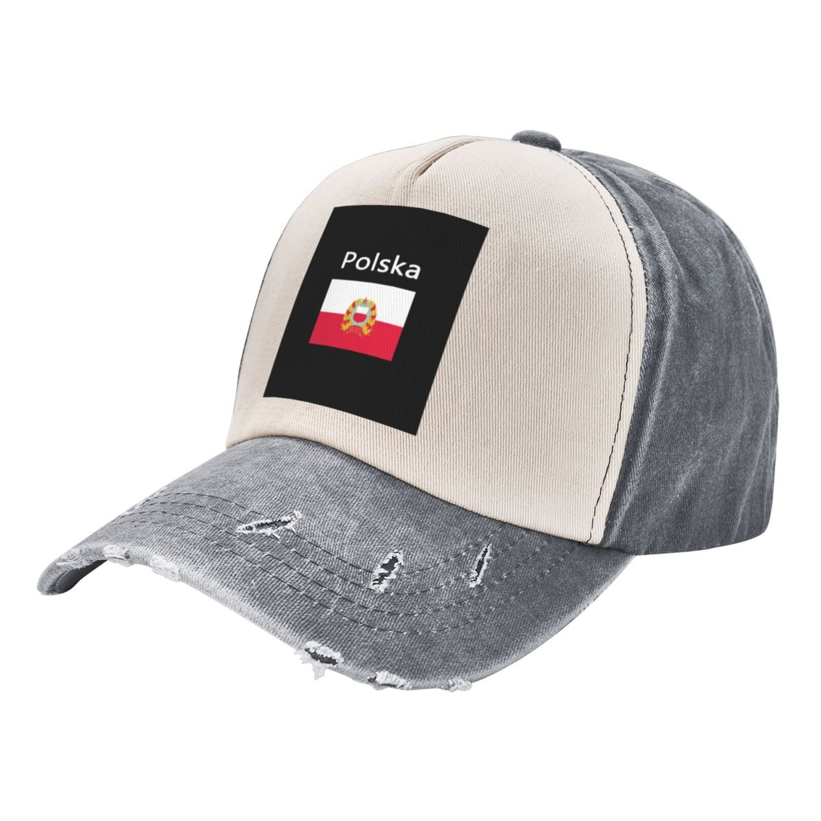 Polska Polish Flag Distressed Baseball Cap Dad Hats for Men Women ...
