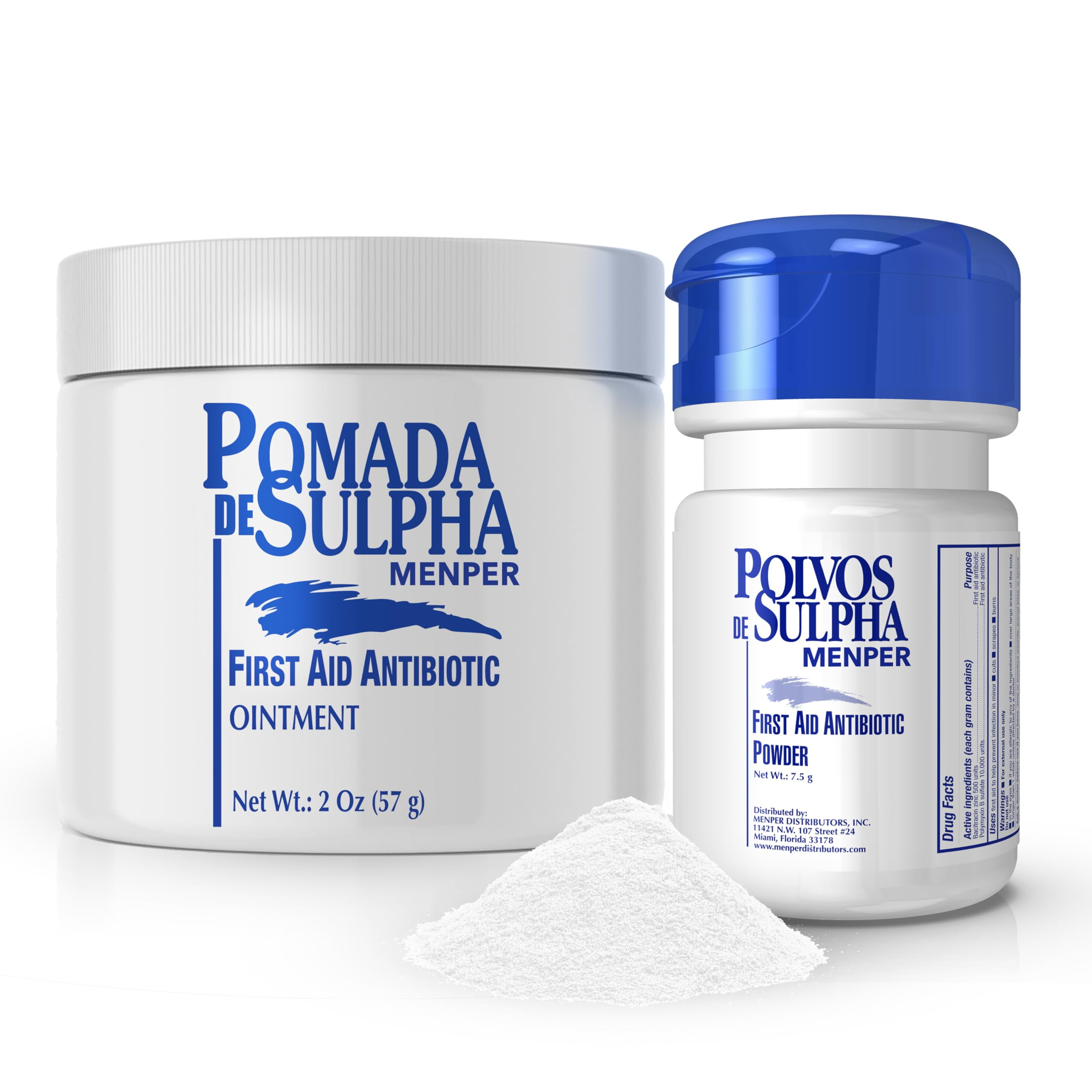 Polvos de Sulpha and Pomada de Sulpha Menper Bundle â€“ First Aid ...