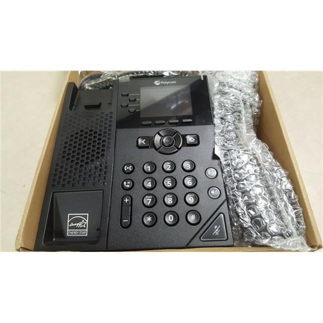 Poly 2200-48820-025 VVX 250 PoE Enabled Ethernet Desk Top Phone ...