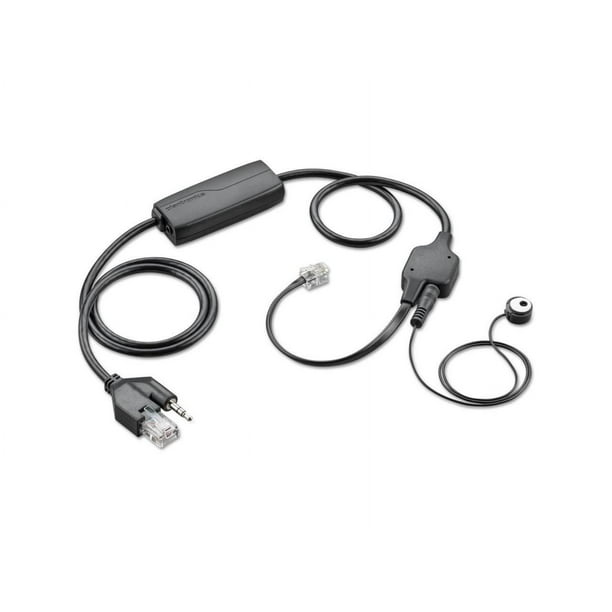 Poly APV-63 Electronic Hook Switch - Black - Walmart Business Supplies