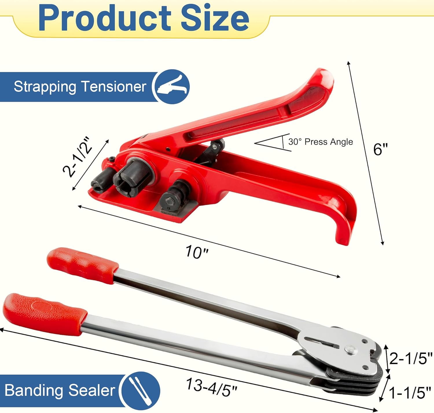 Poly Banding Packaging Pallet Strapping Kit with Heavy Duty Strapping ...