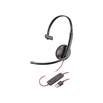 Poly - formerly Plantronics - Blackwire 5220 USB-A Wired Headset ...
