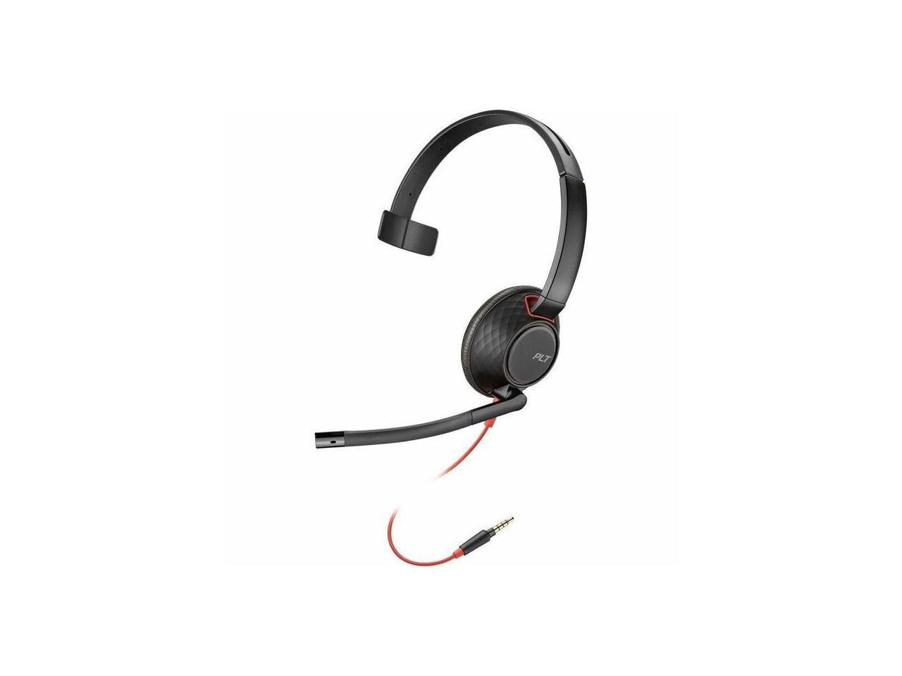 Poly Blackwire 5210 - Mono Wired Headset with USB Type C, Mini-phone (3 ...