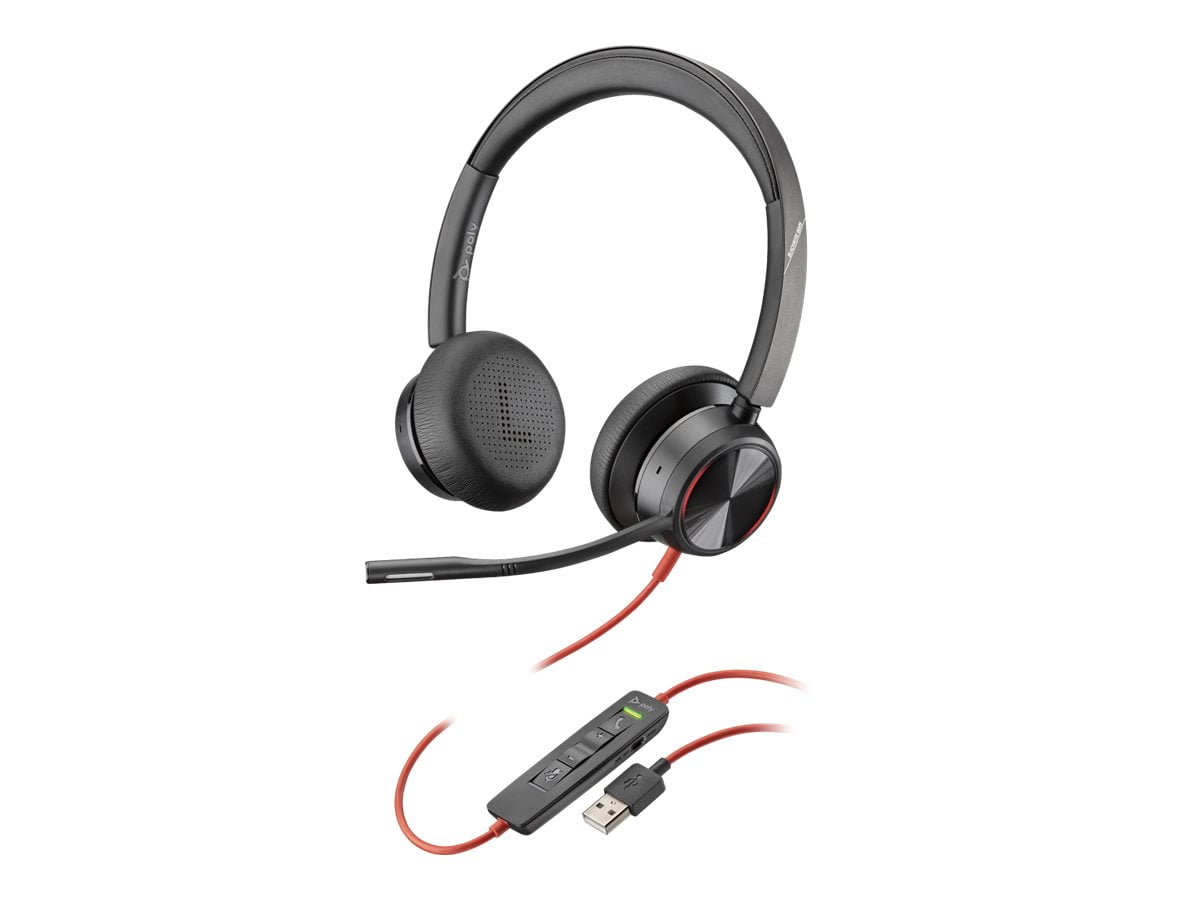 Poly Blackwire 8225 - Headset - on-ear - wired - active noise canceling ...