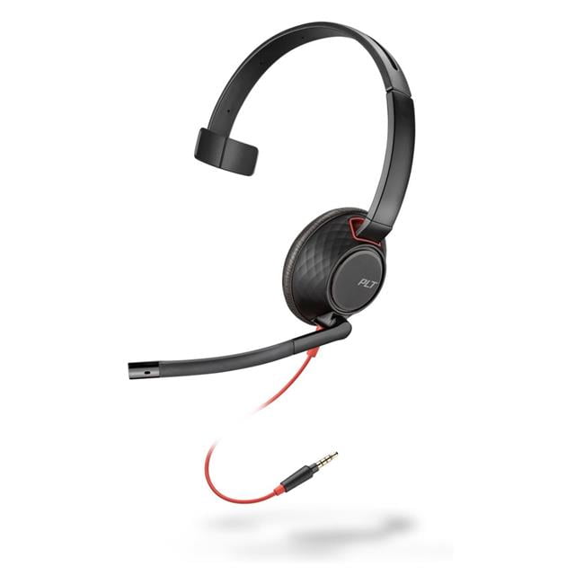 Poly - Blackwire C5220T for Chromebook (Plantronics) - Wired, Dual-Ear ...