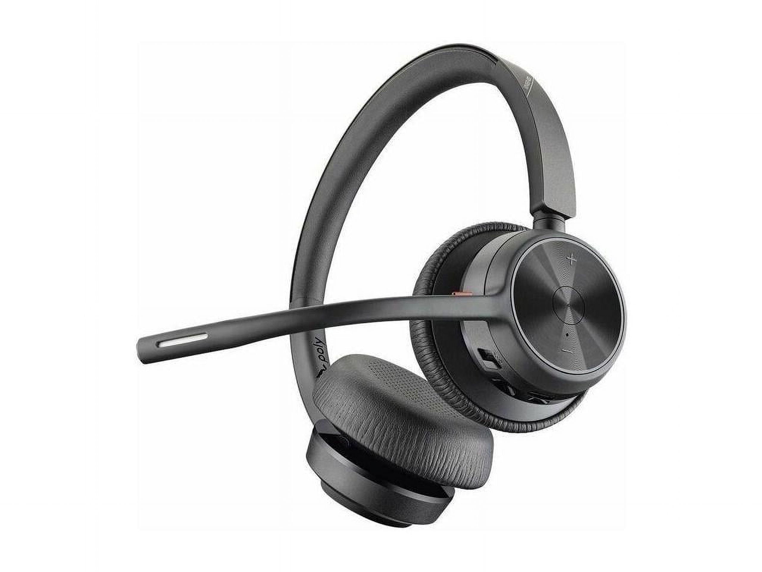 Poly Bluetooth Office Headset - Siri, Google Assistant - Stereo - USB ...