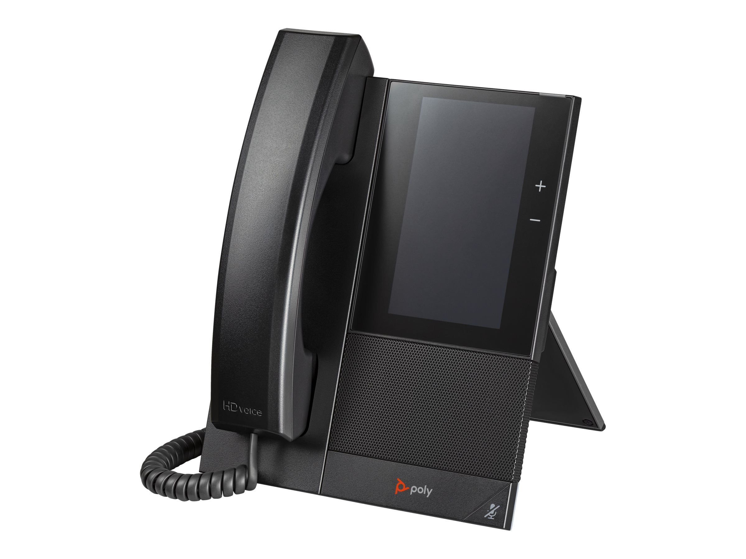 Poly CCX 500 Corded Bluetooth Desktop IP Phone Black 82Z76AA - Walmart.com