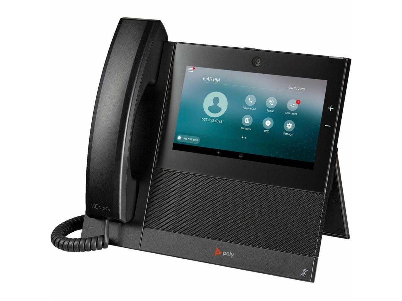 Poly CCX 700 IP Phone - Corded - Corded/Cordless - Wi-Fi, Bluetooth ...
