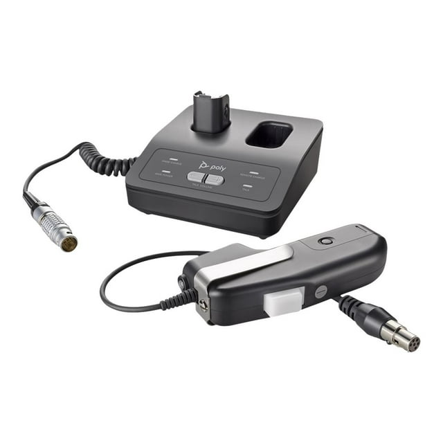 Poly Cordless PTT (Push-To-Talk) Adapter - for Headset - Walmart.com