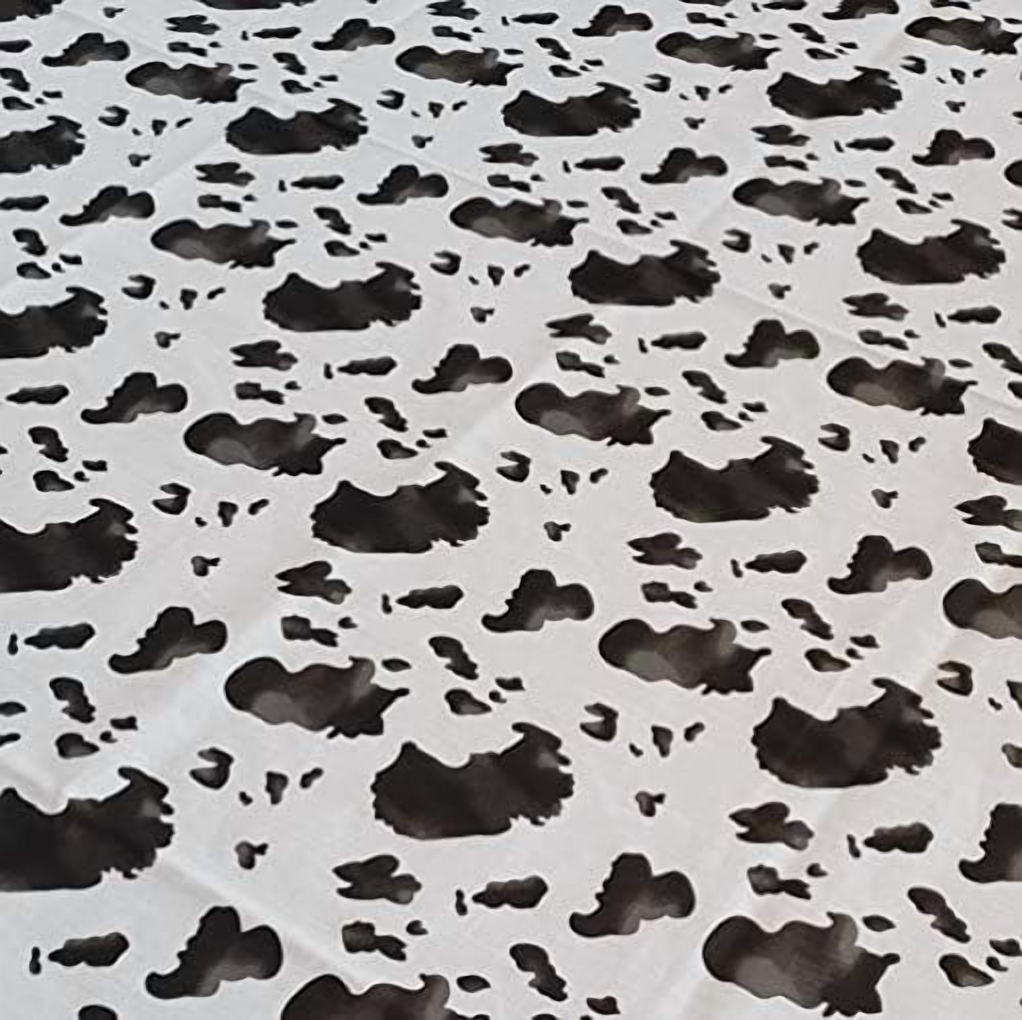 Poly Cotton Cow Print Fabric 58 Inch Wide/Animal Print Fabric/Craft ...