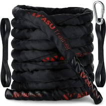 "Zeny Heavy Duty Long-lasting 1.5""/ 2"" Width Poly Dacron Battle Rope ...