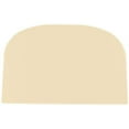 Poly Dough Scraper 6" x 4" w/Kerekes Symbol - Ivory - Walmart.com