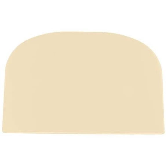 Poly Dough Scraper 6" x 4" w/Kerekes Symbol - Ivory - Walmart.com