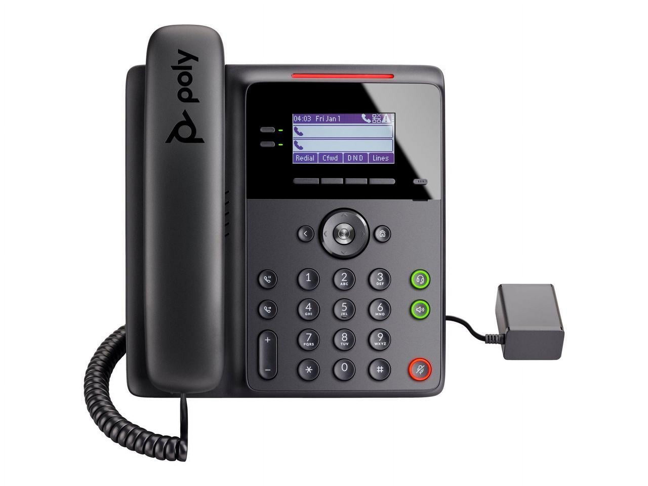 Poly Edge B30 IP Phone - Corded - Corded - Desktop, Wall Mountable ...