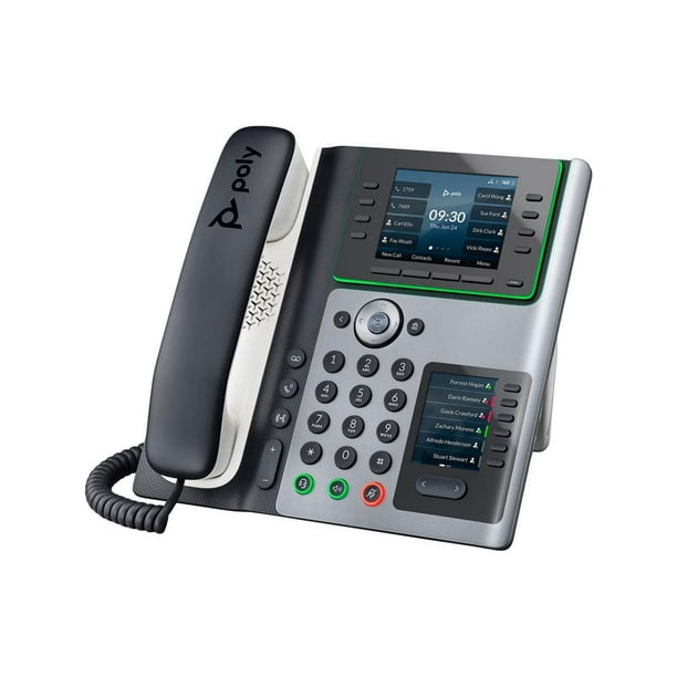 Poly Edge IP Phone - Corded - Corded - Desktop - 14 x Total Line - VoIP ...