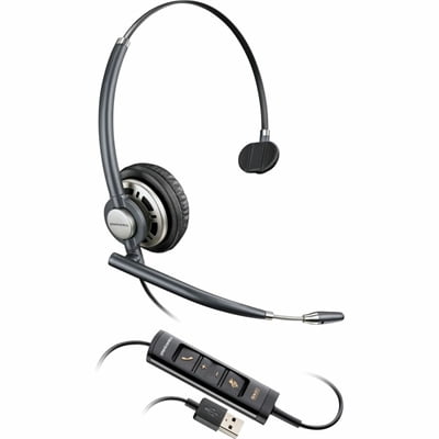 Poly EncorePro 715 USB-A Monoaural Headset TAA 783N5AA - Walmart.com