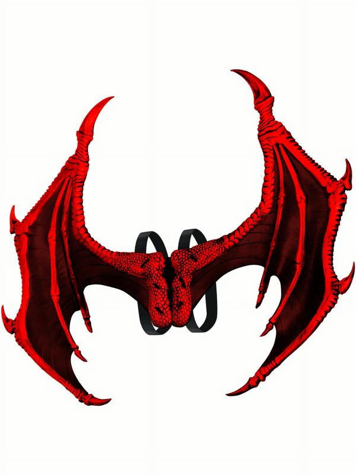 Poly Foam Demon Wings Halloween Costume Accessory - Walmart.com