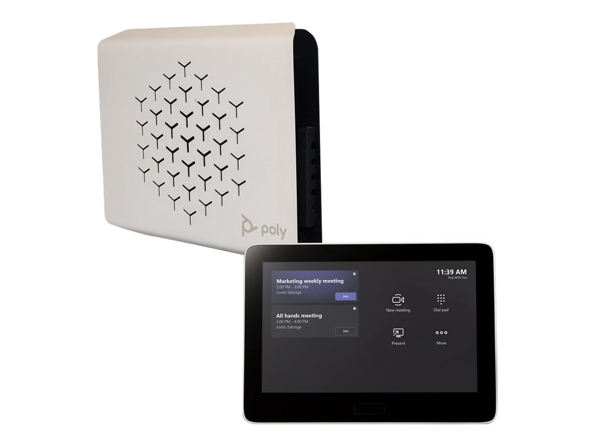 Poly G10-T - Bundle - video conferencing kit (touchscreen console, mini ...