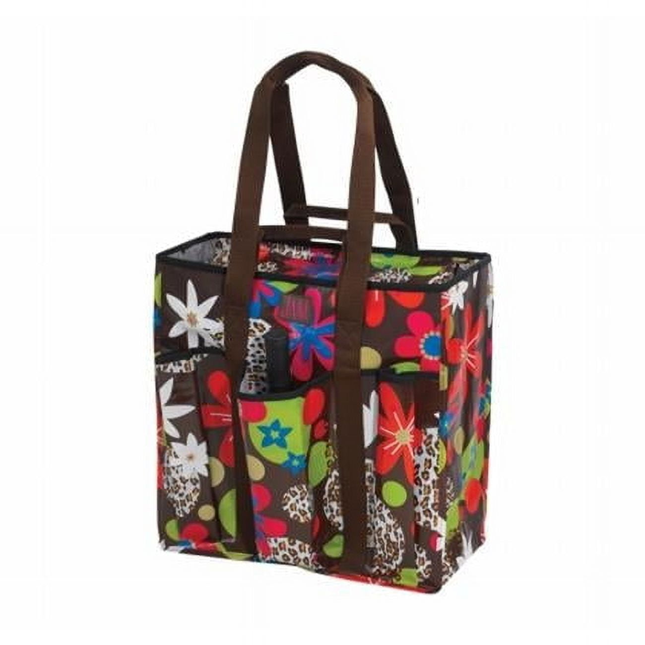 Poly Insulated Cooler - Chocolate Leopard Floral Pack of 3 - Walmart.com