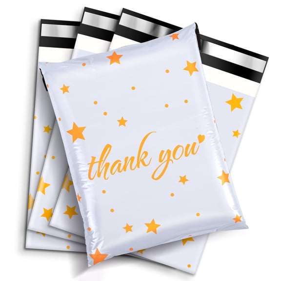 FungLam 12x16 Grey Poly Mailers 100 Pcs Self Sealing Envelopes Plastic ...