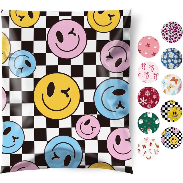 Poly Mailers 10x13 Inch 50Pcs,Shipping Bags for Clothes,Strong Adhesive ...