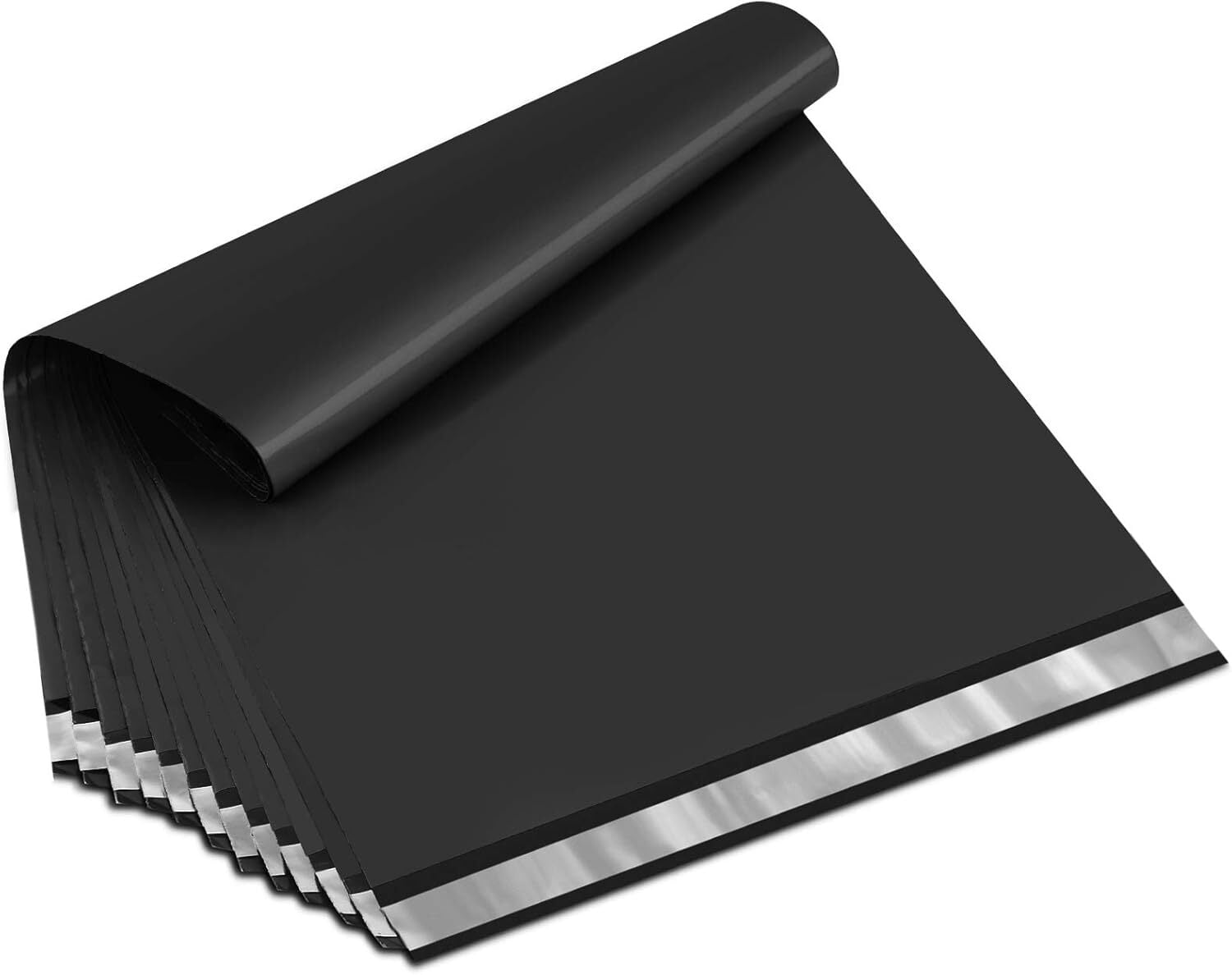 Poly Mailers 14.5x19 Inch Black 500 Pack Extra Large Shipping Bags ...