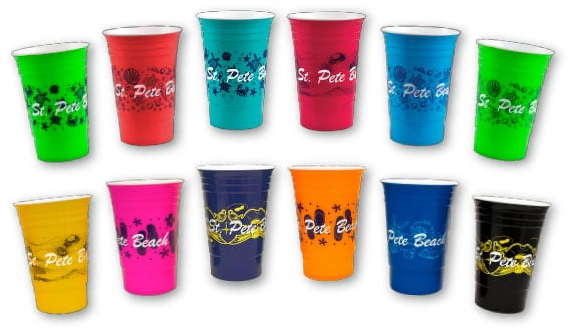 Poly Party Cup with Beach Name - Walmart.com