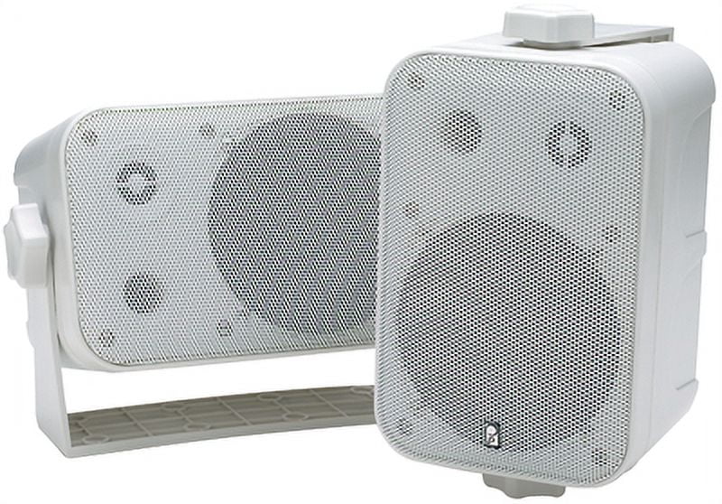 Poly-Planar Box Speakers - (Pair) White MA9060W - Walmart.com