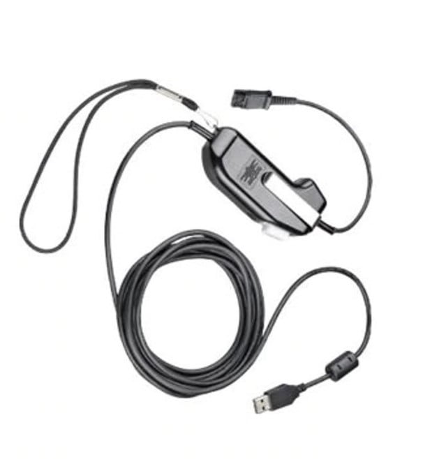 Poly SHS 2626-11 USB-PTT w/Switch Muting XMTR (Poly 92626-11/HP 8K7M8AA#AC3) - Walmart.com