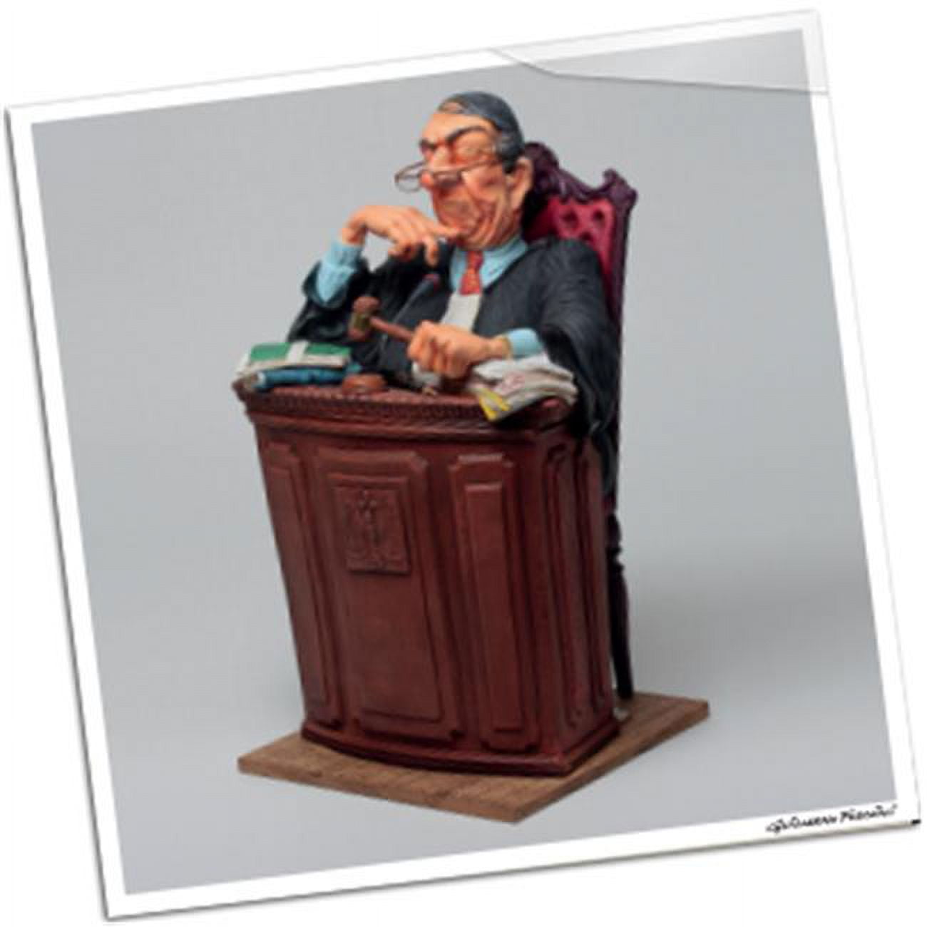 Poly Stone the Judge Thinking Figurine Statue - Multicolor - Walmart.com