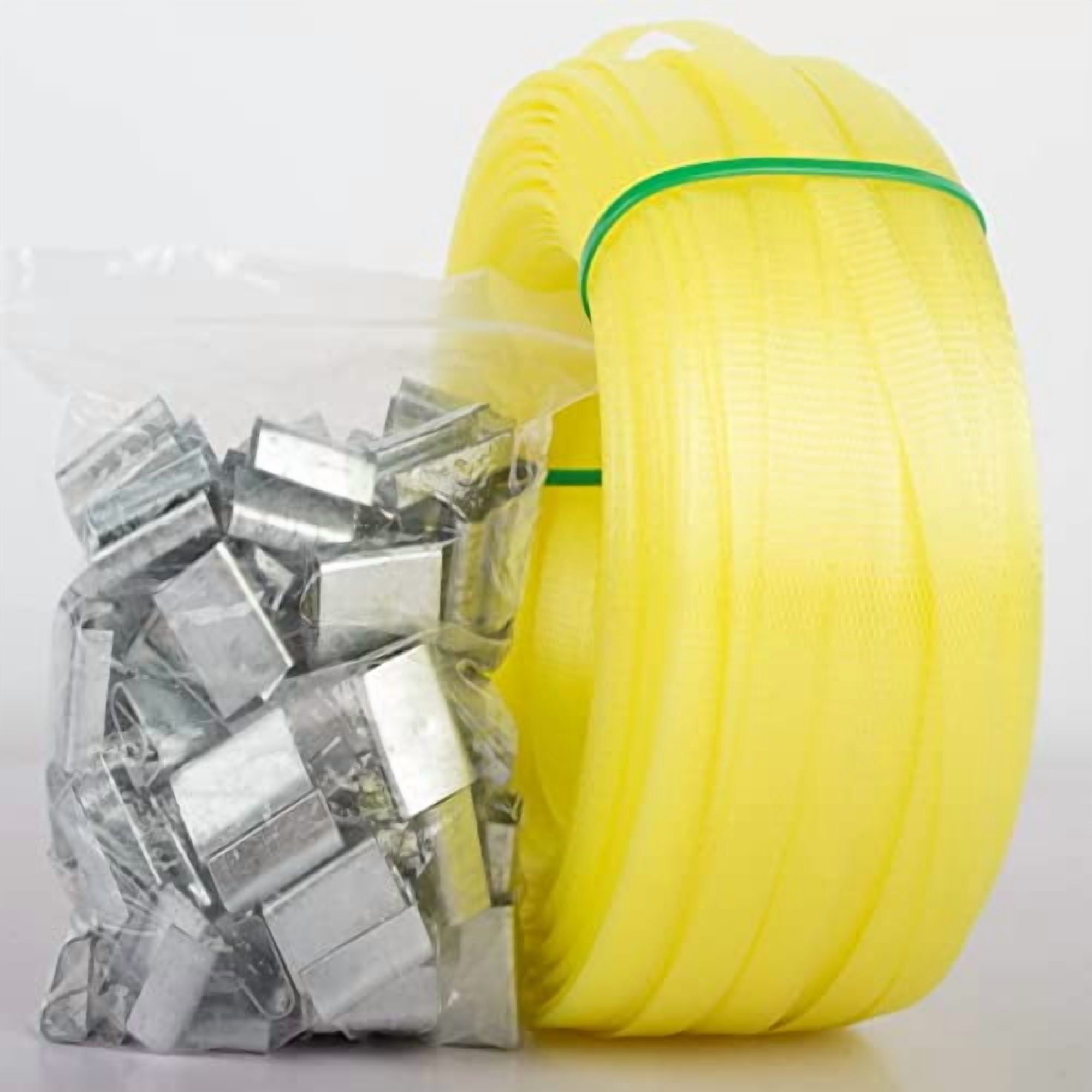 Poly Strap, Polypropylene Strapping, 320' Length, 1/2" Width, 330 lbs ...