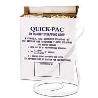 Poly Strapping Kit — Metal Plastic 1/2" x .018 x 3000' Postal Approved ...