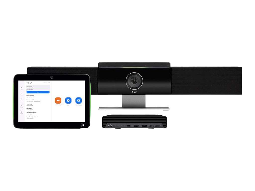 Poly Studio Medium Room Bundle - For Zoom Rooms - video conferencing ...