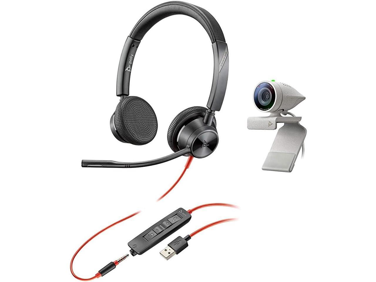 Poly - Studio P5 Webcam with Blackwire 3325 Headset Kit (Plantronics ...