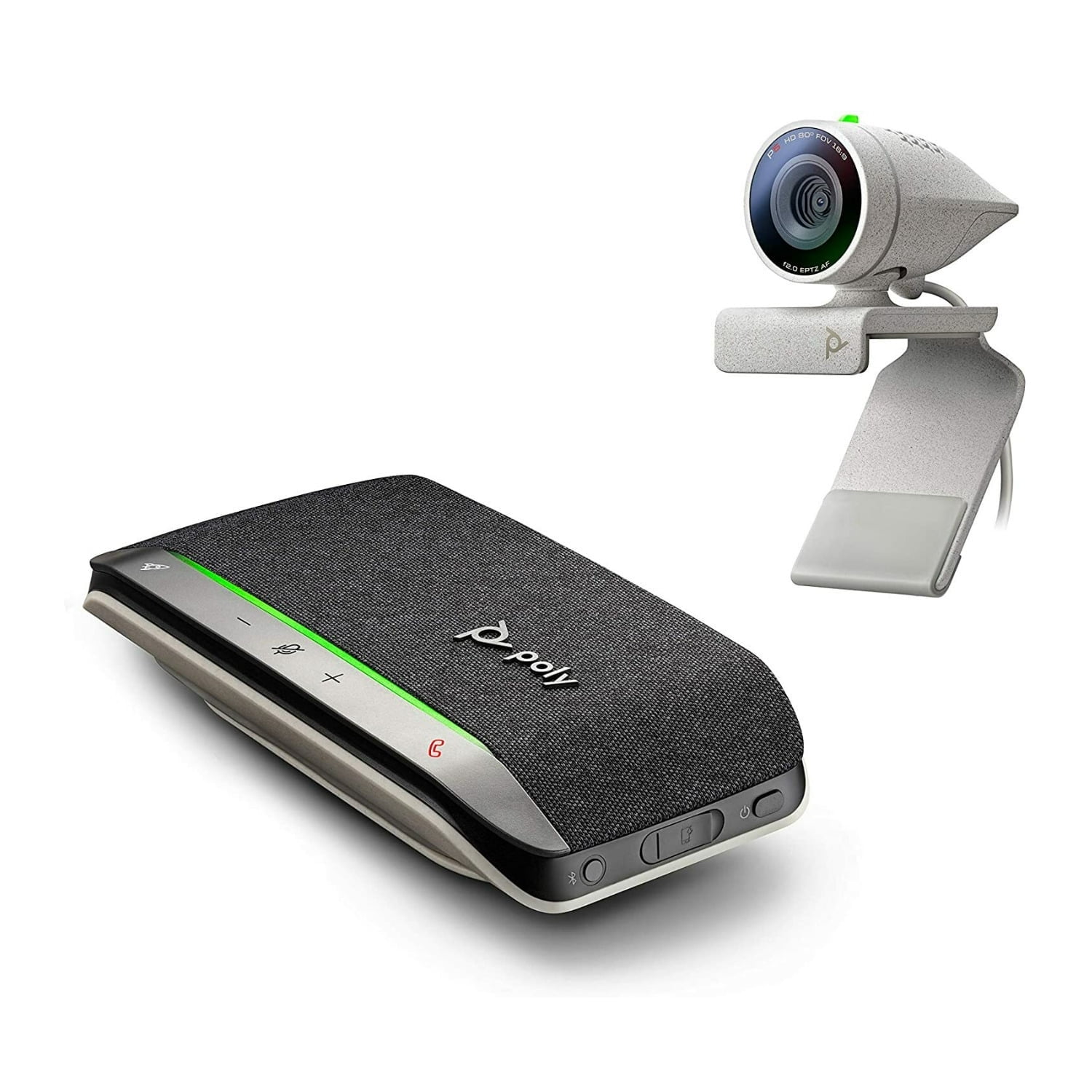 Poly Studio P5 - Webcam - color - 720p, 1080p - audio - USB 2.0 - with ...