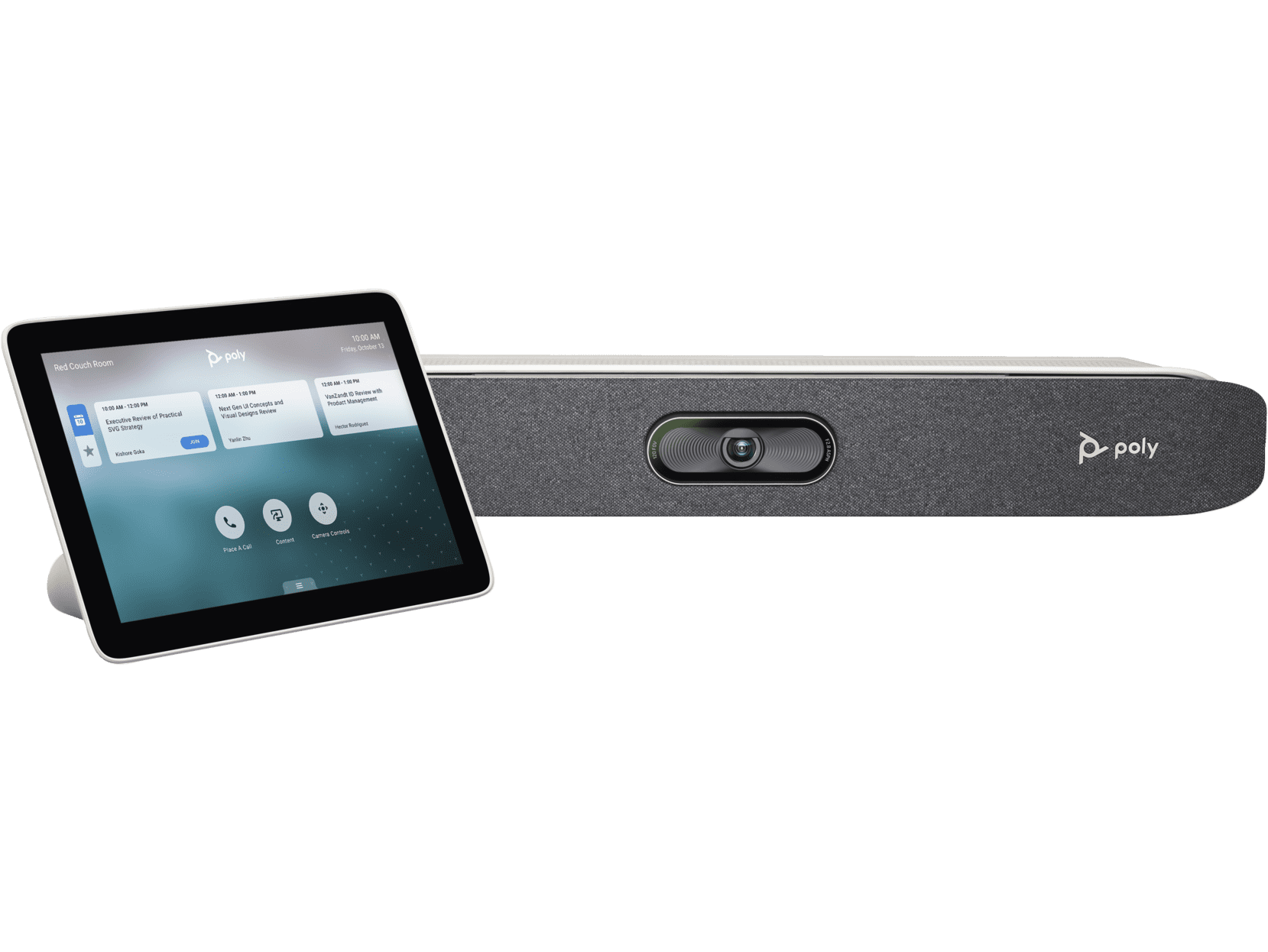 Poly Studio X30 All-In-One Video Bar with TC8 Controller Kit - Walmart.com