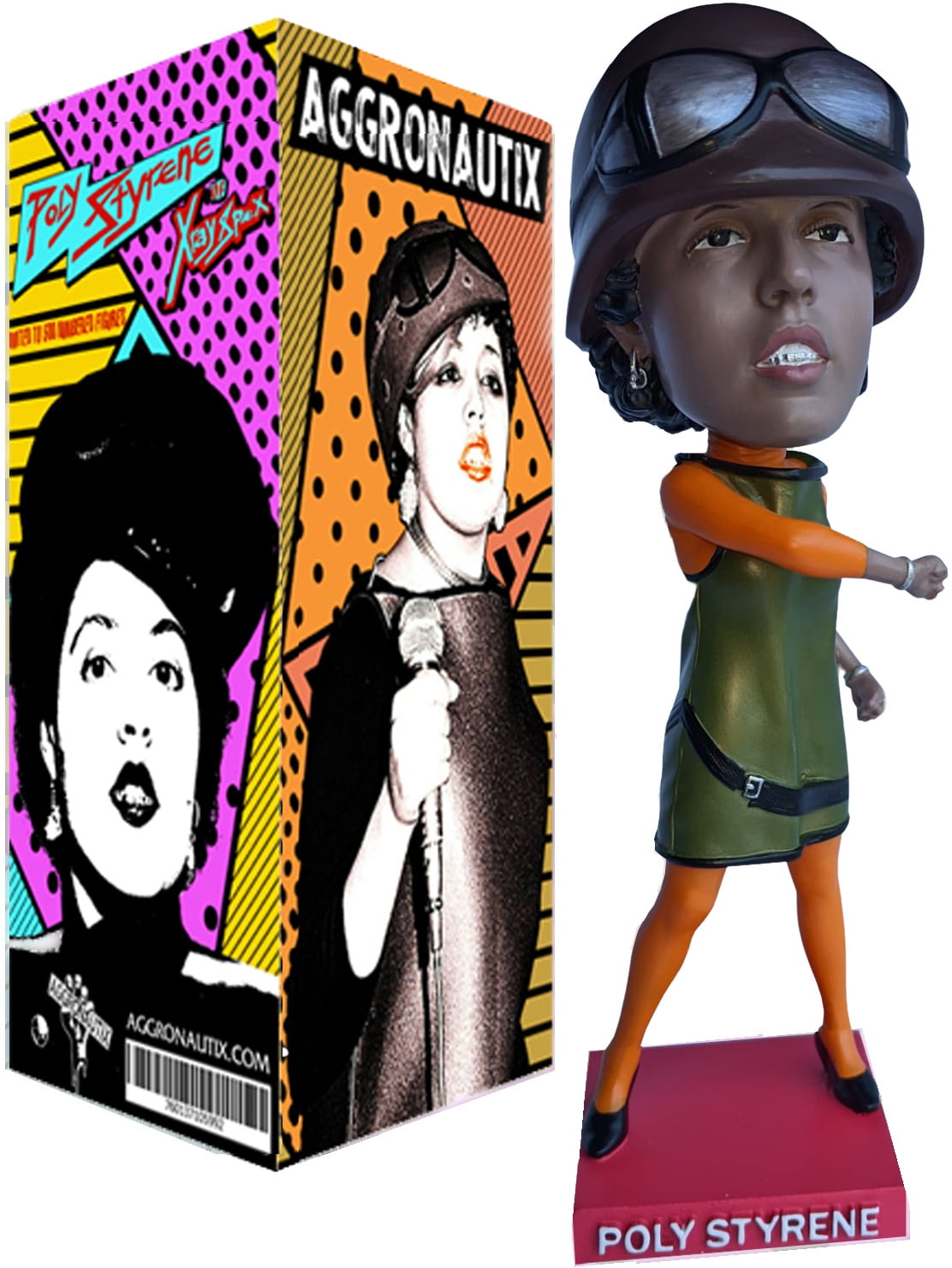 Poly Styrene Limited Edition Bobble Head, X-Ray Spex Frontwoman, 7 ...