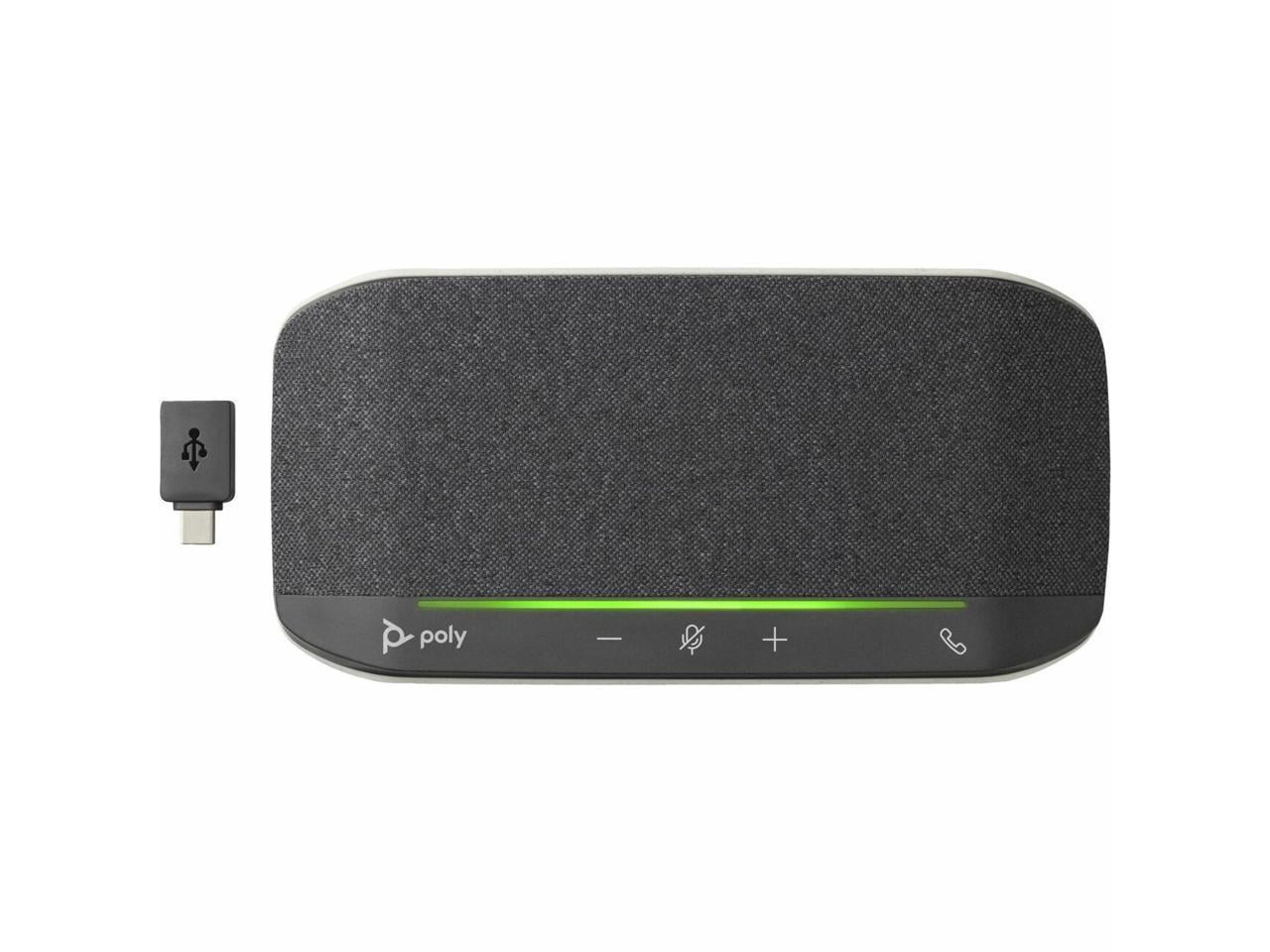 Poly Sync 10 Speakerphone +USB-A to USB-C Cable, Black - Walmart.com