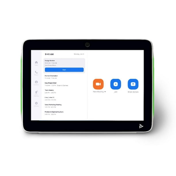 Poly - TC8 Touch Controller (Plantronics) - 8" High Resolution Touch ...
