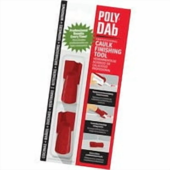 Poly Tray Systems PD2 Poly Dab Caulking Tool - 1 Package 2 Total Tools ...