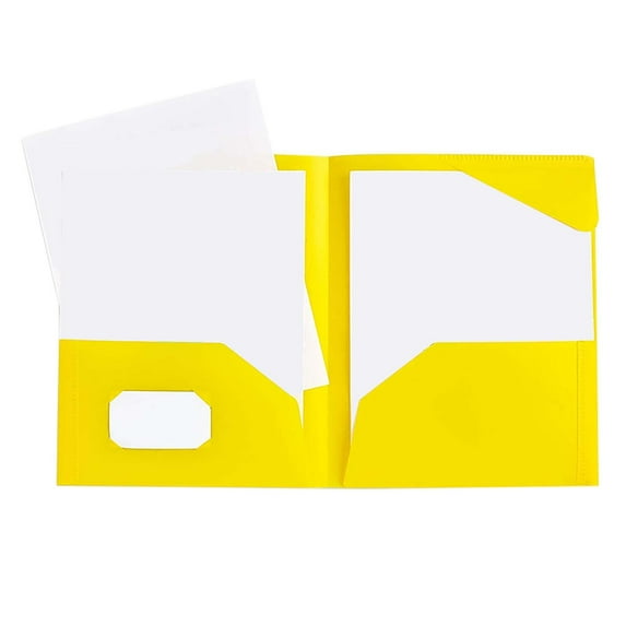 Poly Two Pocket Folder Three Hole Punch Prong Fasteners,Plastic Pocket ...