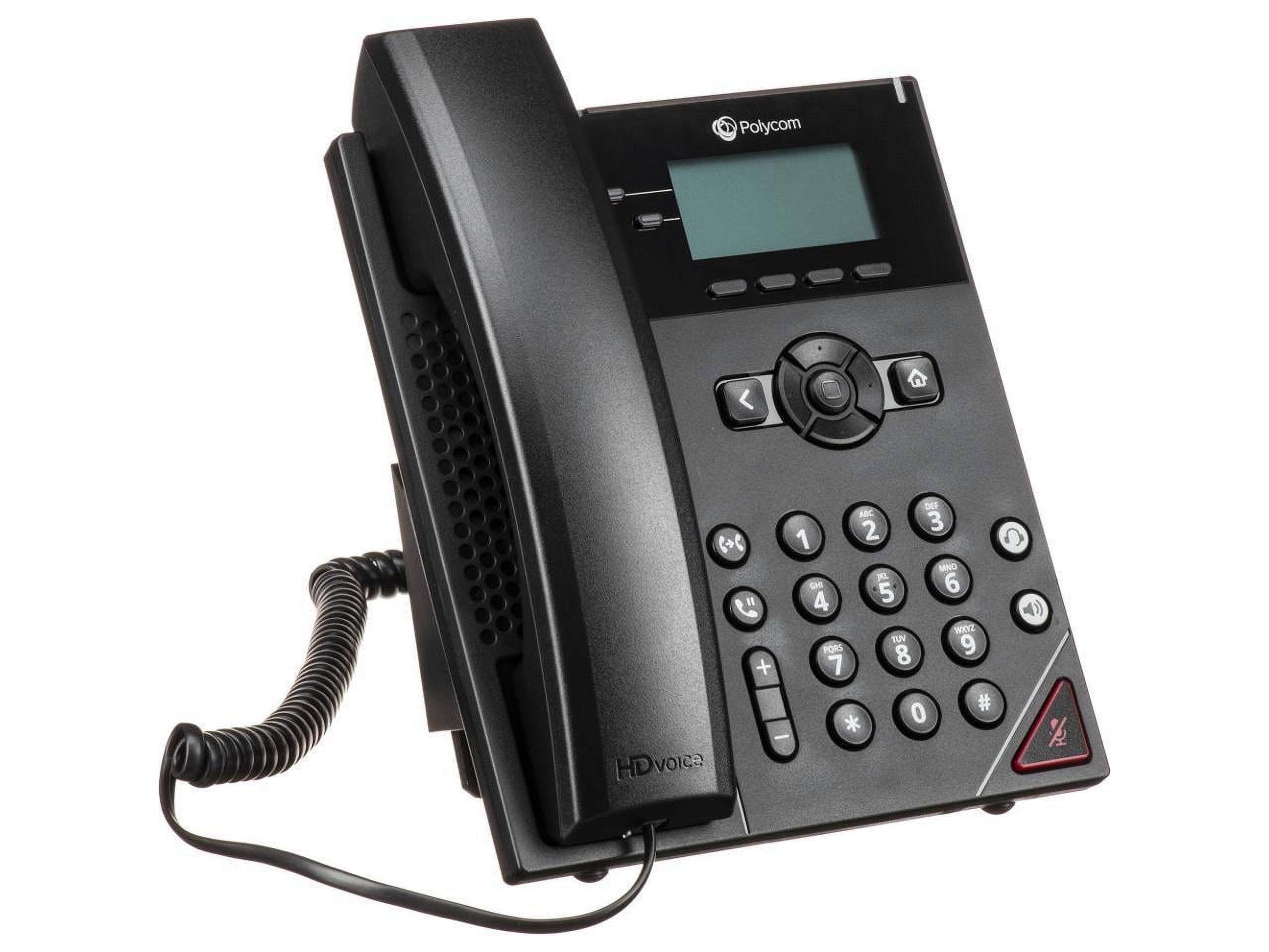 Poly VVX 150 IP Phone - 2 x Total Line - VoIPNetwork (RJ-45) - PoE ...